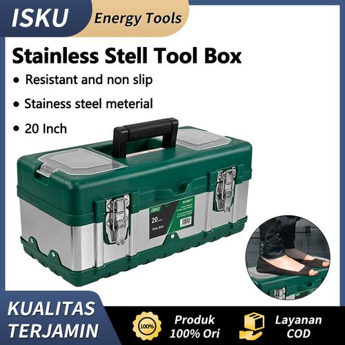 Jual Isku Tool Box Besar 20 Inch Kotak Perkakas Stainless Tool Box ...