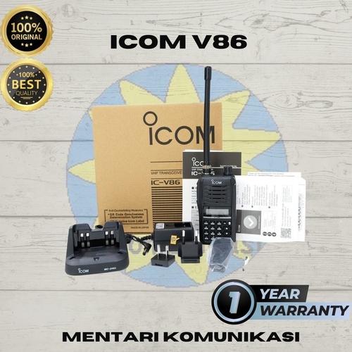 Jual Ht Icom V86 Original - Handy Talky ICOM V86 VHF 7watt Original ...