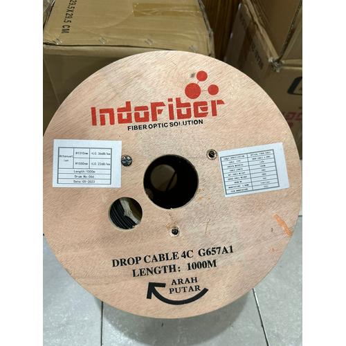 Jual kabel dropcore 4 core 3 seling / FTTH 4 core INDOFIBER - Jakarta ...