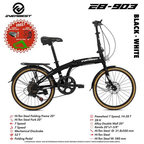 Jual sepeda Lipat Everbest 20 inch eb 903 by Pacific / folding bike ...