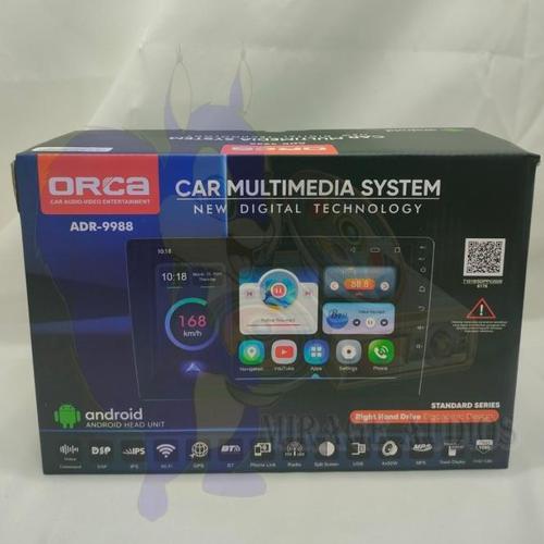 Jual FF Head unit Android ORCA ADR-1088 10 Inch VOICE COMMAND New ...