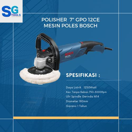 Promo Mesin Poles Polisher GPO 12 CE Professional Bosch - Kota Denpasar ...