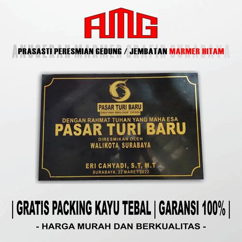 Jual Prasasti Plakat Peresmian Gedung Bahan Marmer Granit Tebal Bahan 2 ...