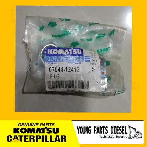 Jual PLUG 07044-12412 GENUINE PART KOMATSU PLUG 0704412412 - Jakarta ...