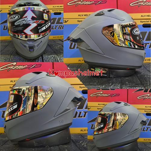 Jual Helm ALV GENESIS Fullface SNI terbaru - Wh Ultron pro, M - Kab ...