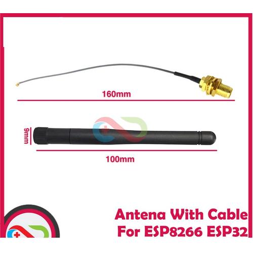 Jual antena external esp32 esp8266 lebih jauh dan kabel - Kota Depok ...