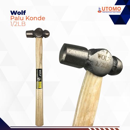 Jual WOLF Palu Konde Martil Bulat Hammer Gagang Kayu 1/2LB - Kab ...