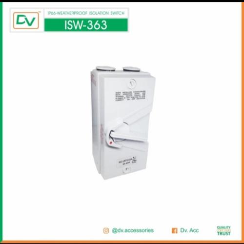 Jual isolator switch ON-OFF 3P ISW 25A 40A 63A - 25A - Jakarta Pusat ...