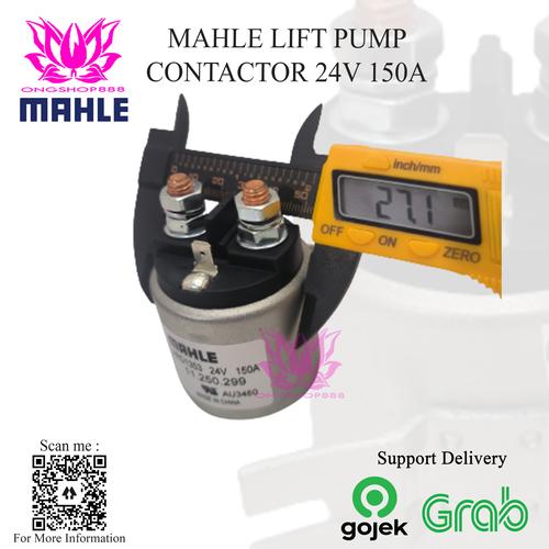 Jual MAHLE Lift Pump Contactor 24V 150A Magnetic Relay for Electric ...