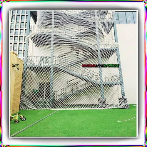 Jual Jaring Nilon 6mm Hammock/Loft Net/Tangga/Balkon/Gedung - Lubang ...