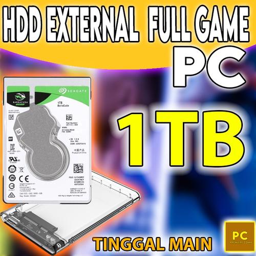 Jual HARDISK EXTERNAL TINGGAL MAIN 1TB 500GB 320GB - hdd eksternal hard ...