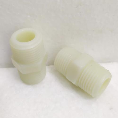 Jual Double Neple 1/2 inch PVC Putih Bahan Tebal Drat Luar x Drat Luar ...