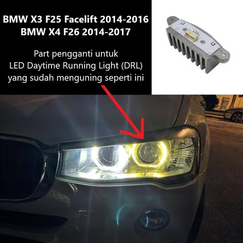 Jual BMW X3 F25 LCI X4 F26 DRL LED Angel Eyes Halo Light Module Lampu Senja - Kota Bogor ...