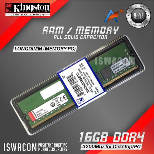 Jual KINGSTON RAM MEMORY PC DDR4 16GB | 8GB | 4GB PC2666 LONGDIM - 4Gb ...
