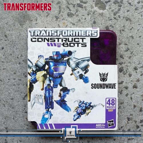 Jual Transformers Construct Bots Soundwave 2 in 1 Bisa Transform Figure ...