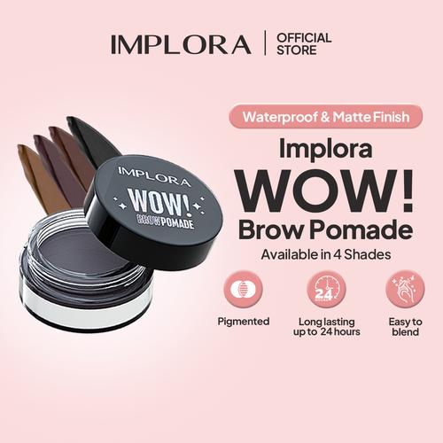 Promo Implora Wow Brow Pomade - Medium Brown - Jakarta Selatan ...