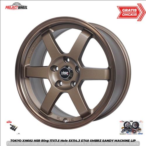 Jual Velg Racing Mobil Ring 17 TOKYO XH602 HSR Baleno Ertiga Grandmax ...