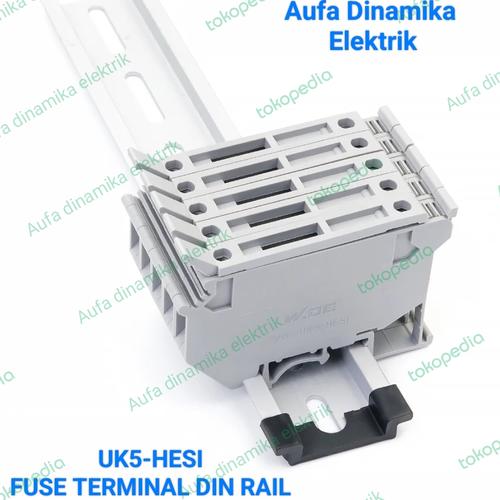 Jual UK5-HESI Fuse Terminal Block Din Rail - Kab. Bogor - Aufa Dinamika Elektrik | Tokopedia