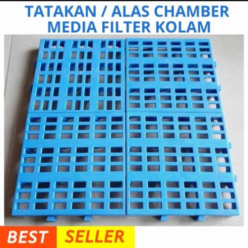 Jual Tatakan filter 25x25 cm alas dasar chamber media filter kolam ikan ...