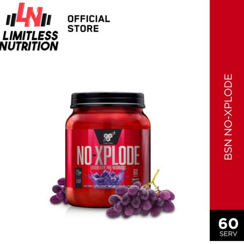 Jual BSN Pre-workout NO XPLODE 60 servings - Preworkout Energy Power 60s watermelon - Kab ...