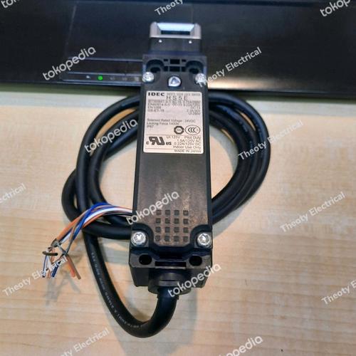 Jual IDEC HS5E-F4 Safety door lock switch and selenoid 24v 1NC+1NC and ...