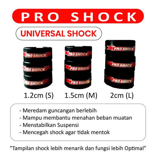 Jual PRO SHOCK Buffer Dumper Universal - hitam warna, S 1,2 cm - Kota ...
