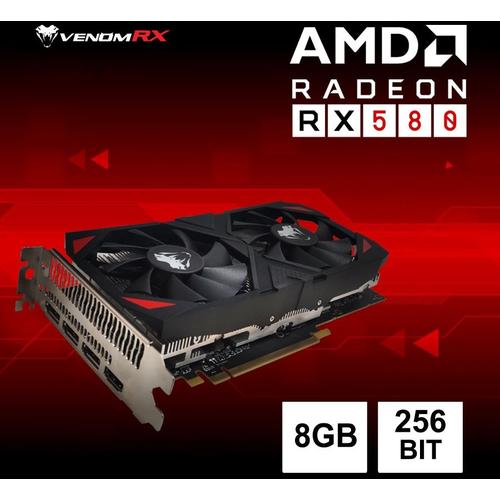 Jual VENOMRX RX 580 8GB DDR5 | Vga radeon RX 580 8gb ,256bit,dual fan ...