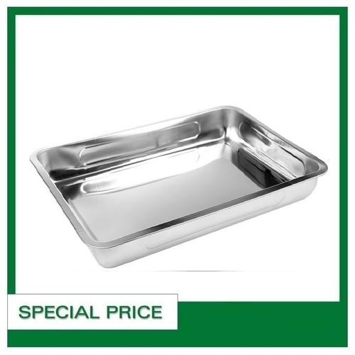 Promo Nampan Baki Tray Stainless Tebal 35 x 45 x 7 cm Home Line - Kota ...