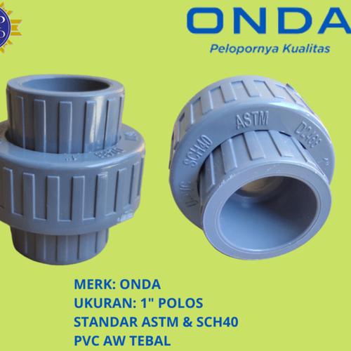 Jual WATERMUR PVC 1" INCH ONDA POLOS WATER MOOR WATER UNION SOCKET WM ...