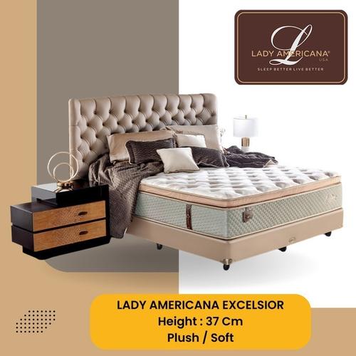 Jual Kasur Lady Americana EXCELSIOR 180x200 (Full Set) Mattress Memory ...