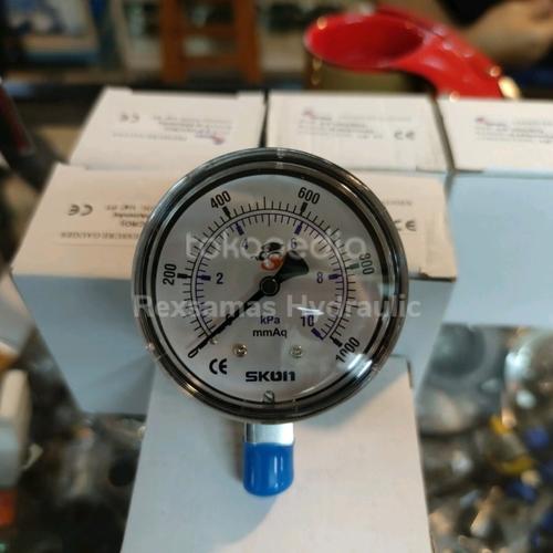 Jual 10 KPA / 1000 mmAq 3 INCH LOW PRESSURE GAUGE SKON - Jakarta Barat - Rexsamas Hydraulic ...