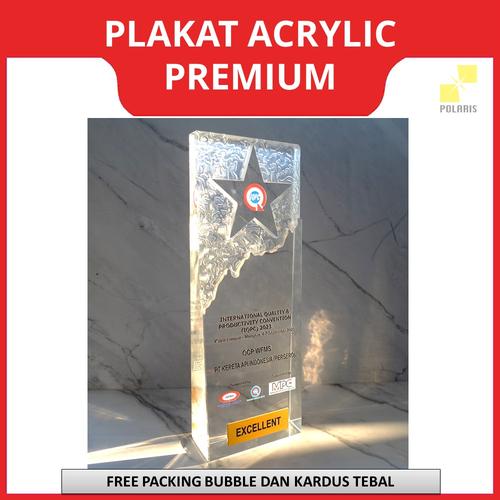 Jual PLAKAT AKRILIK PREMIUM CNC MOTIF PLAKAT PENGHARGAAN ELEGAN - Kota ...
