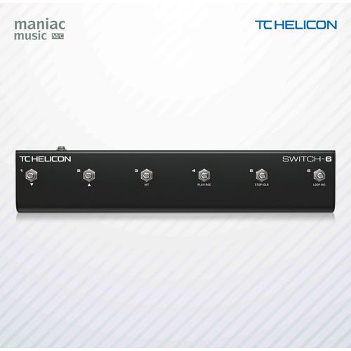 Jual TC Helicon SWITCH-6 (Footswitch, Foot Switch, Efek Vokal Vocal ...