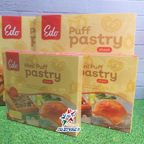 Jual Edo Mini Puff Pastry Sheet 375 gr Kulit Lembaran Adonan Pastri ...