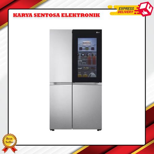 Promo LG GCQ257CSFW KULKAS SIDE BY SIDE GC-Q257CSFW GCQ257 GC-Q257 ...
