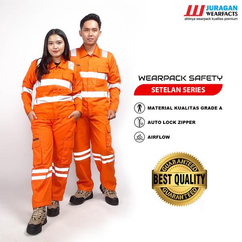 Jual Juragan Wearfacts - Wearpack Safety Setelan Warna Orange - L - Kab ...