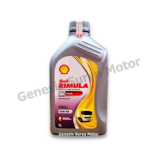 Jual Shell Rimula R4 Plus 15W40 Diesel 1Liter - Kota Bekasi - Genesis ...