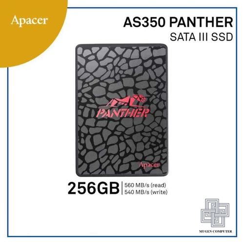 Jual SSD Apacer AS350 Panther 256GB 2.5" SATA III 3D NAND TLC - Kota ...