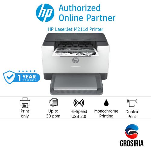 Promo HP LaserJet Monochrome M211D Print Only LaserJet M211D (9YF82A ...