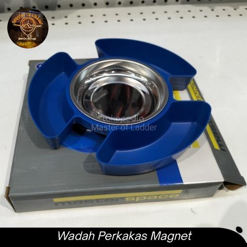 Jual Masterspace Krisbow Magnetic tray 4 Inch/Wadah Baut Mur Magnet ...