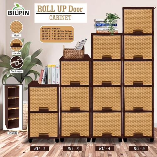 Jual Lemari Rak Roll Up Akako Lemari Plastik Portable Lemari Jilbab ...