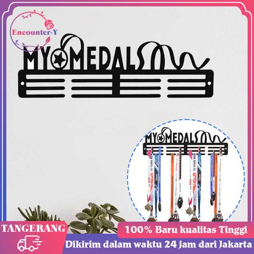 Jual Medal Hanger Hitam Gantungan Medali Dinding Ukuran 35cm Bahan ...