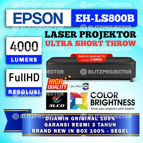 Jual Proyektor Epson LS800B EH-LS800B EHLS800B LS800 4000 Lumens 4K ...