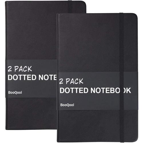 Jual Bullet Dotted Journal - 2 Pack Hardcover Dot Grid Notebook ...