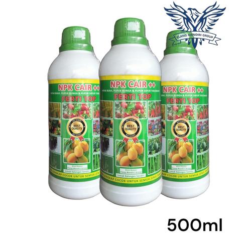 Jual Pupuk NPK Plus Cair 500ml Suplemen Penyubur Akar Daun Bunga dan Buah - Kab. Bogor - Elang ...