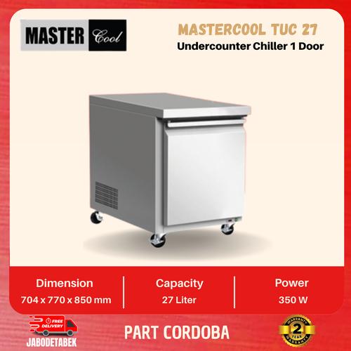Jual Mastercool Undercounter Chiller 1 Pintu TUC 27 Refrigerator ...