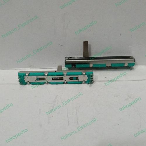 Jual 3541 potensio potentio geser slide kaki 4 2 4-2 b103 b10k 10k 6cm ...