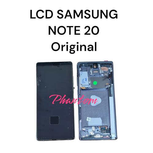 Jual LCD SAMSUNG NOTE 20 / NOTE 20 ULTRA FRAME Original - note 20 U new ...