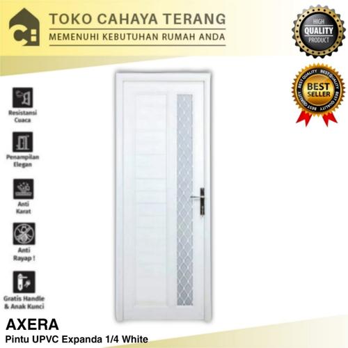 Jual Pintu UPVC Expanda 200 x 80 Kawat Nyamuk 1/4 Axera + Kusen ...