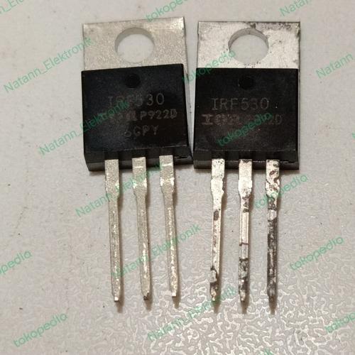 Jual 3677 transistor tr mosfet mos n fet irf530 irf 530 asli original ori - Jakarta Barat ...